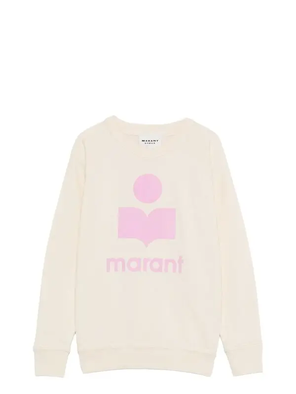 MARANT ETOILE Millyny Cotton Sweatshirt - Beige
