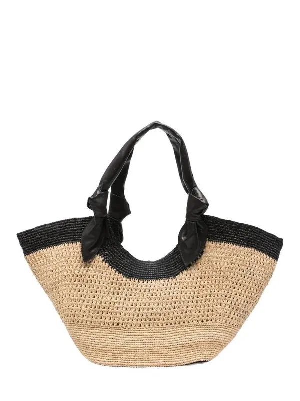 Hereu Fonol Raffia Tote - Brown