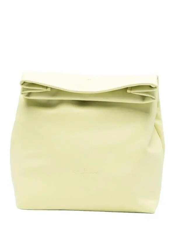CORTANA Delhi Large Leather Clutch - Yellow
