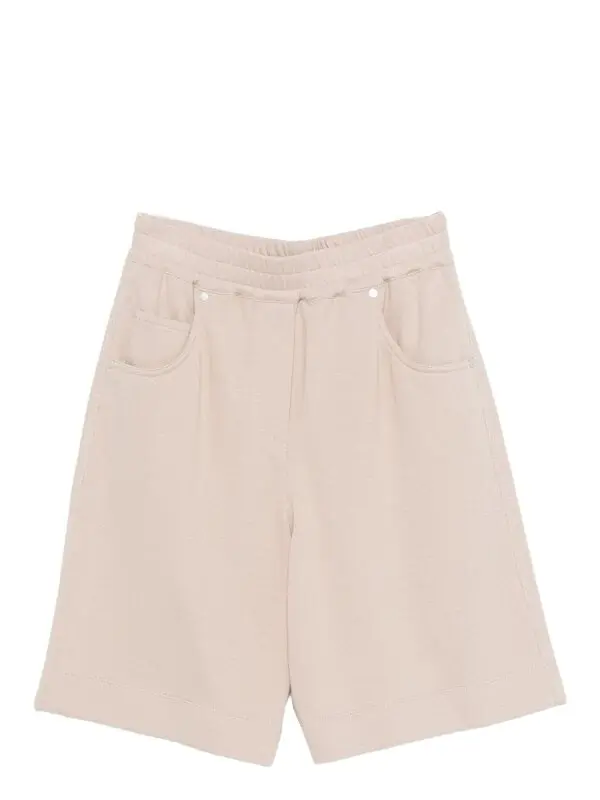 Brunello Cucinelli Cotton Bermuda Shorts - Brown