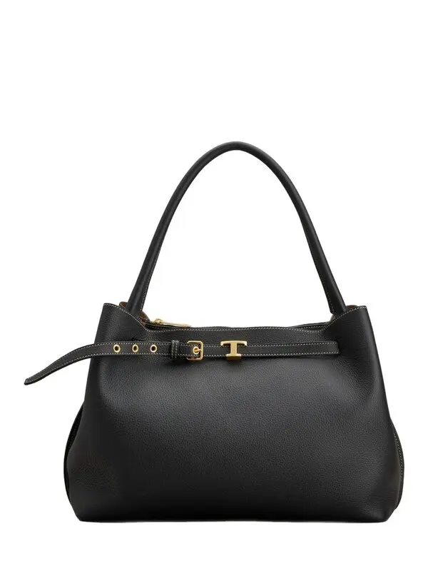 TOD'S Small Leather Handbag - Black