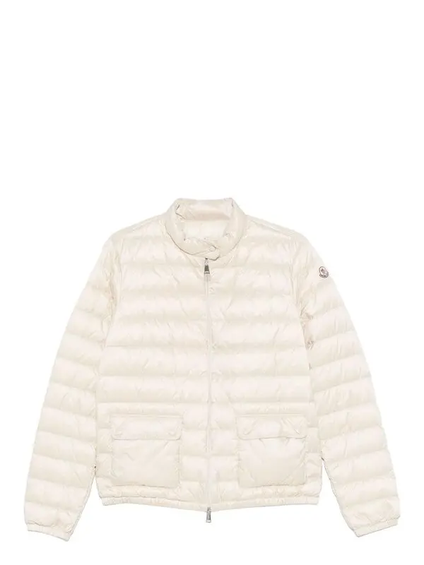Moncler Lans Short Down Jacket - White