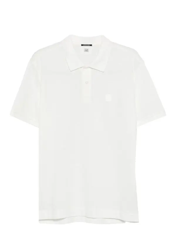 C.P. COMPANY C. P. Company Polo Shirt With Logo - White