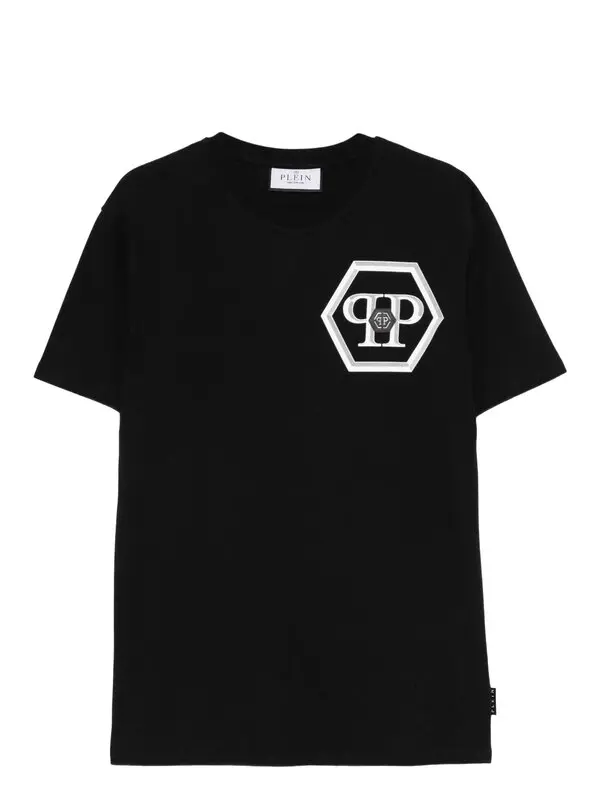 Philipp Plein T-shirt With Logo - Black