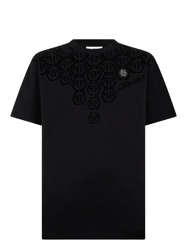 Philipp Plein T-shirt With Logo - Black