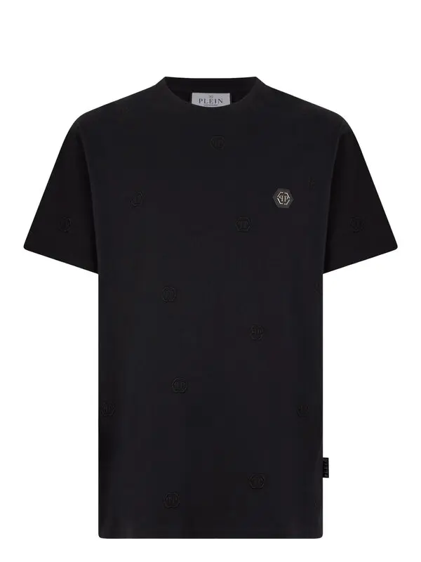 Philipp Plein T-shirt With Logo - Black