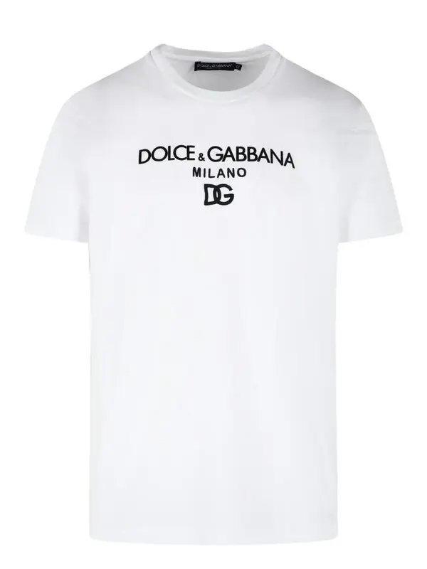 Dolce & Gabbana T-shirt With Logo - White