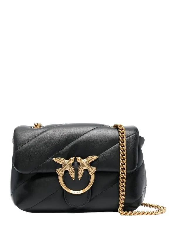 Pinko Love Puff Mini Shoulder Bag - Black