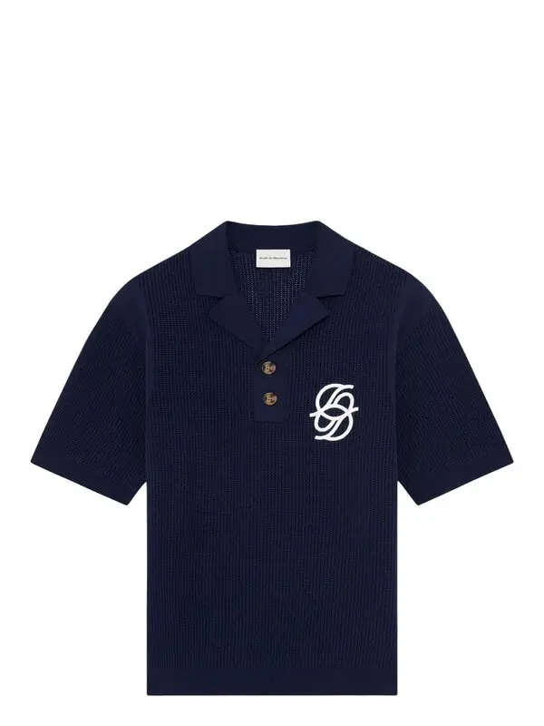 Drole De Monsieur Polo Shirt With Logo - Blue