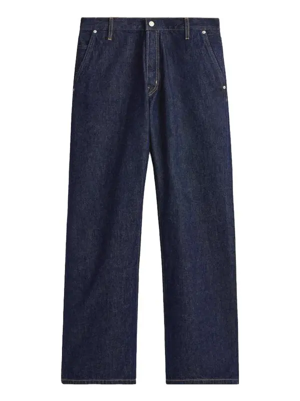 Cos Relaxed Fit Bootcut Jeans - Indigo