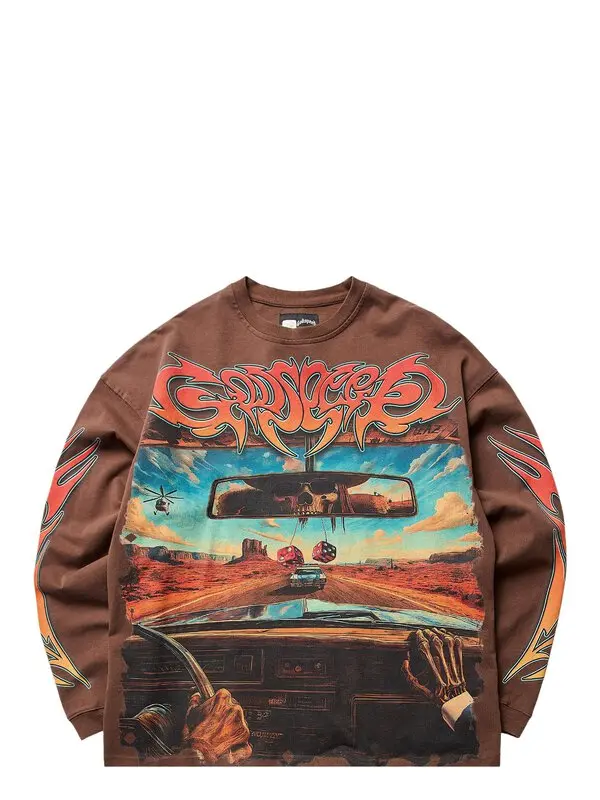 GODSPEED On The Run Long-sleeve - Brown