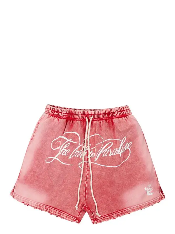 HELLSTAR Path To Paradise Shorts - Red