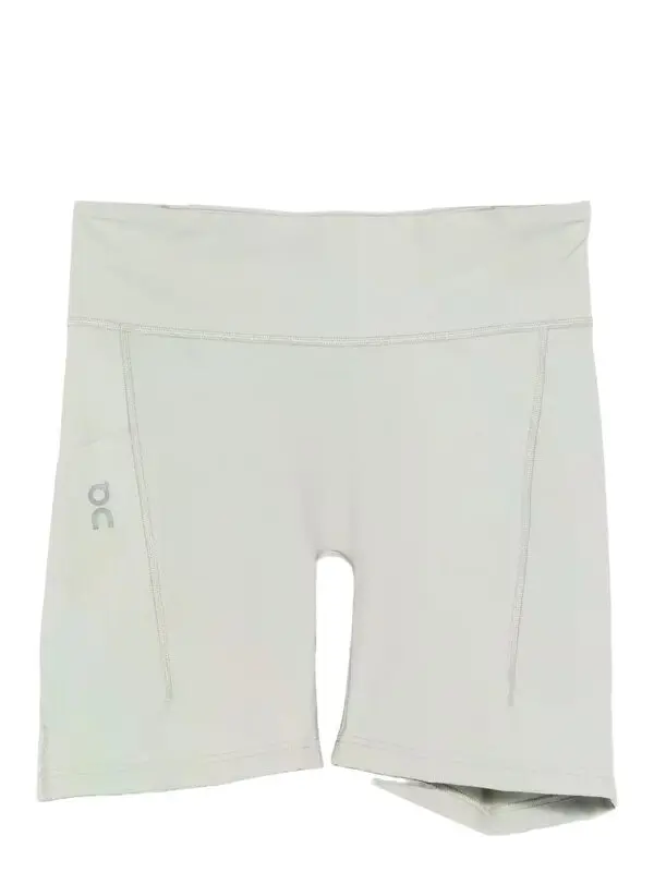 On Logo-print Performance Shorts - Green