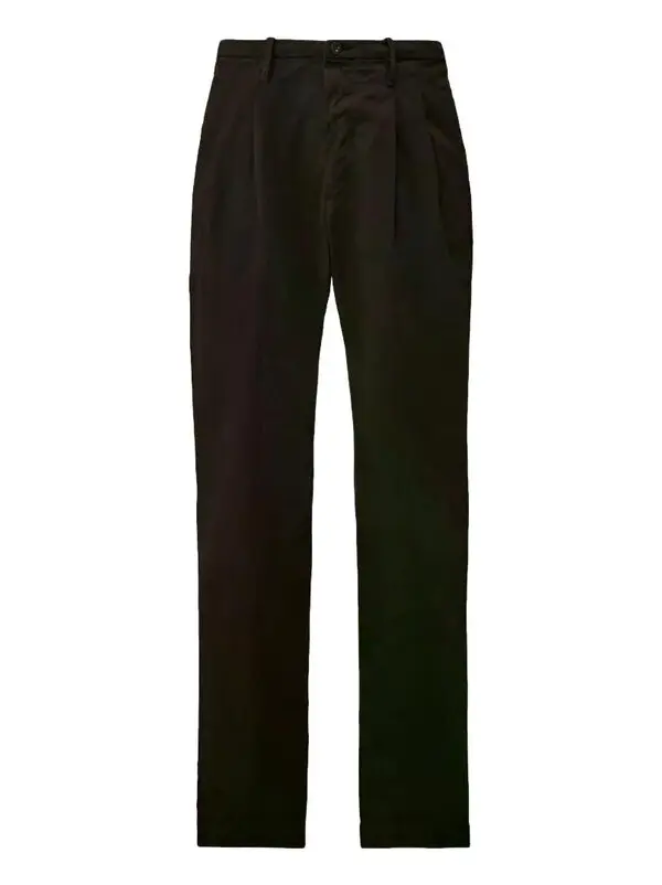 C.P. COMPANY Pleated Trousers - Black