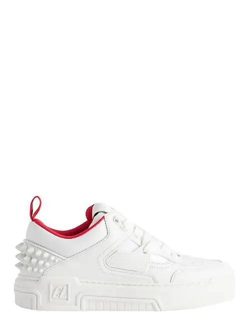 CHRISTIAN LOUBOUTIN Astroloubi Leather Trainers - White