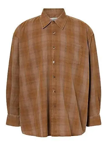 Our Legacy Checked Relaxed-fit Cotton Shirt - Dakota Flannel Check