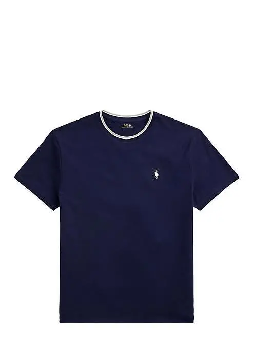 Polo Ralph Lauren Classic-fit Cotton-jersey T-shirt Xxl - Newport Navy/c1730