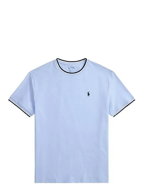 Polo Ralph Lauren Classic-fit Cotton-jersey T-shirt - Office Blue/c7927