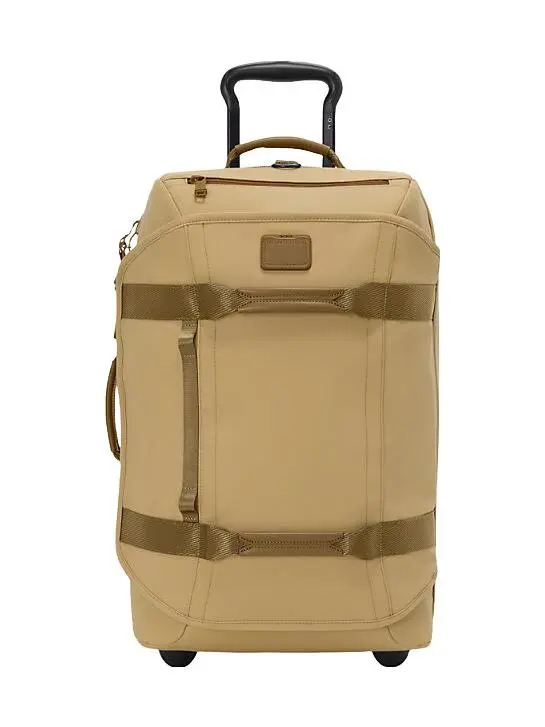 Tumi International 2 Wheeled Duffel Backpack Carry-on - Khaki