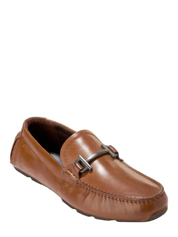 Cole Haan Donohue Grand Bit Driving Shoe - New Caramel/java