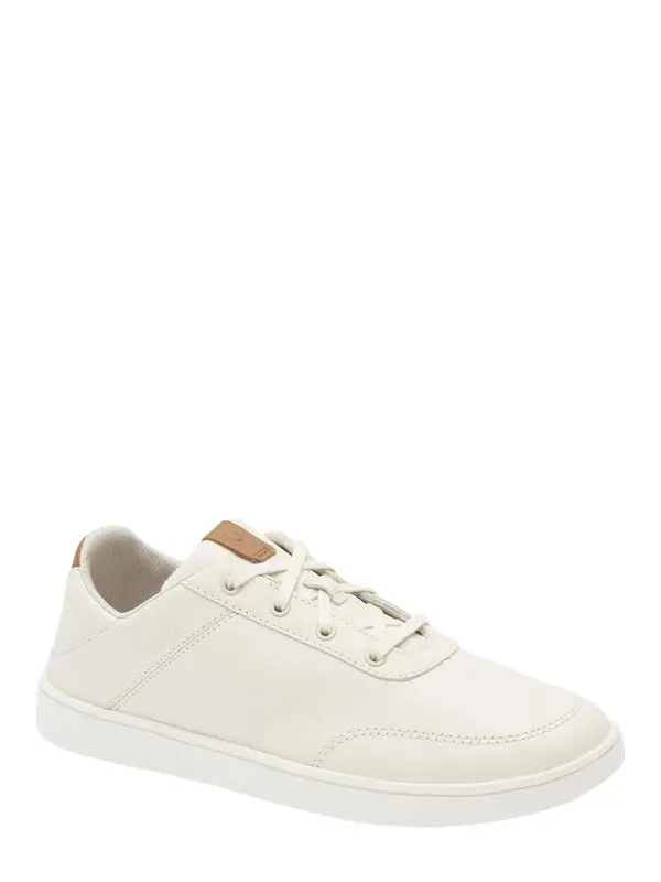 Olukai Puakea Convertible Waterproof Sneakers - White Sand/tan