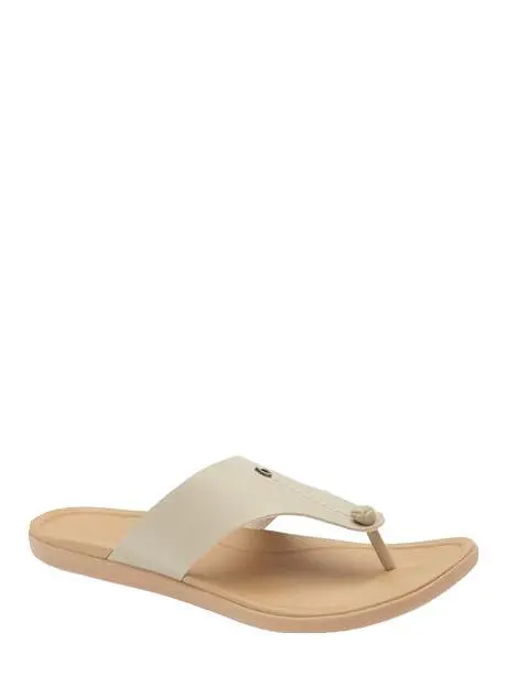 Olukai Ho'opio Mele Flip Flop - Tapa/warm Sand