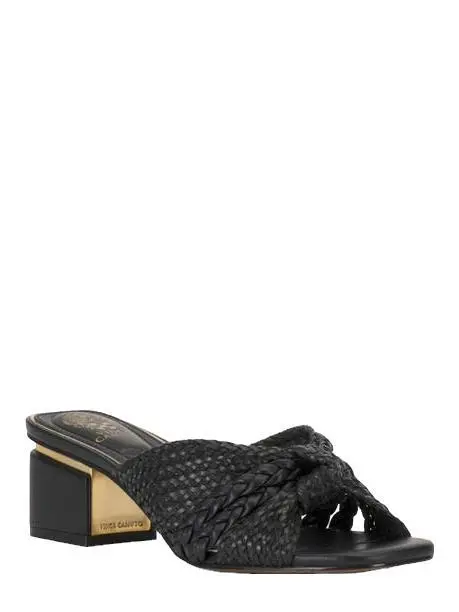 Vince Camuto Atemly Block Heel Sandal - Black