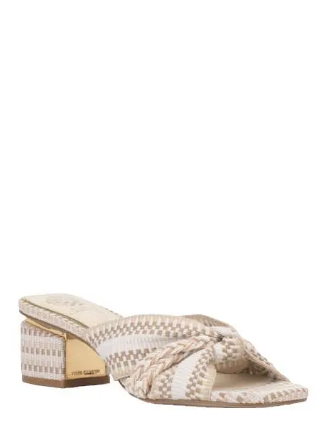 Vince Camuto Atemly Block Heel Sandal - Ivory Multi