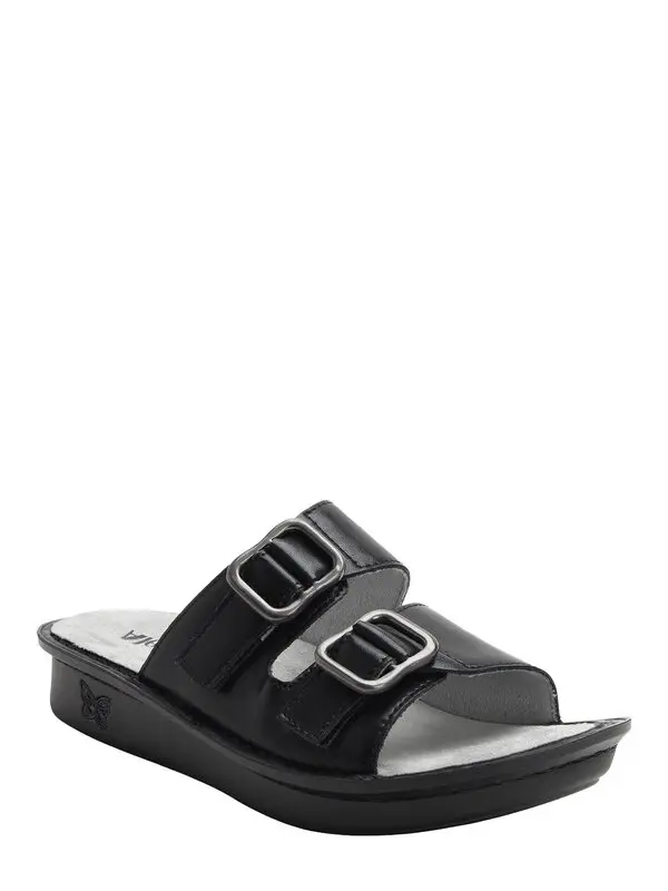 ALEGRIA BY PG LITE Verah Slide Sandal - Black