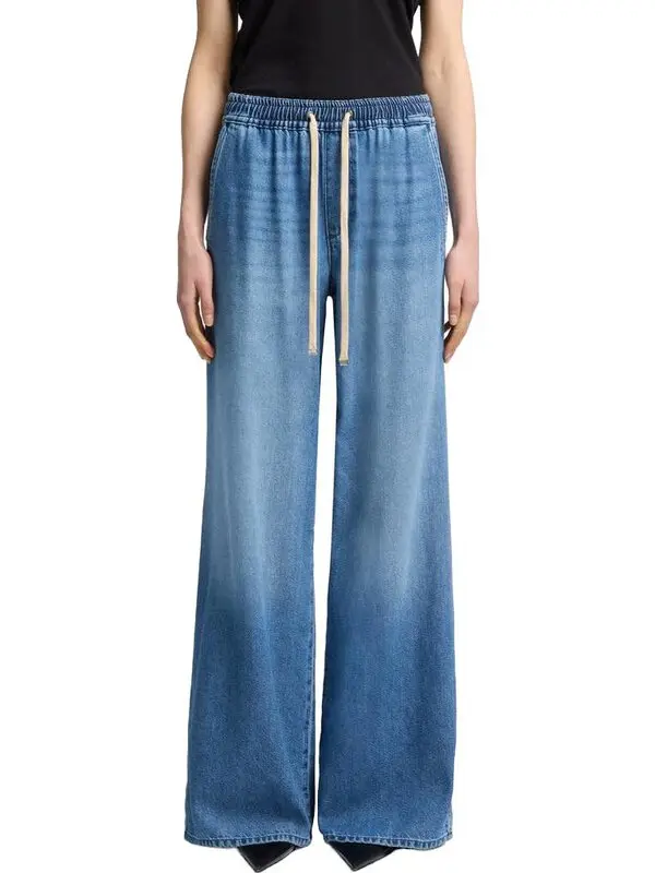 7 For All Mankind Pull-on High-waist Wide-leg Jeans - Hilo
