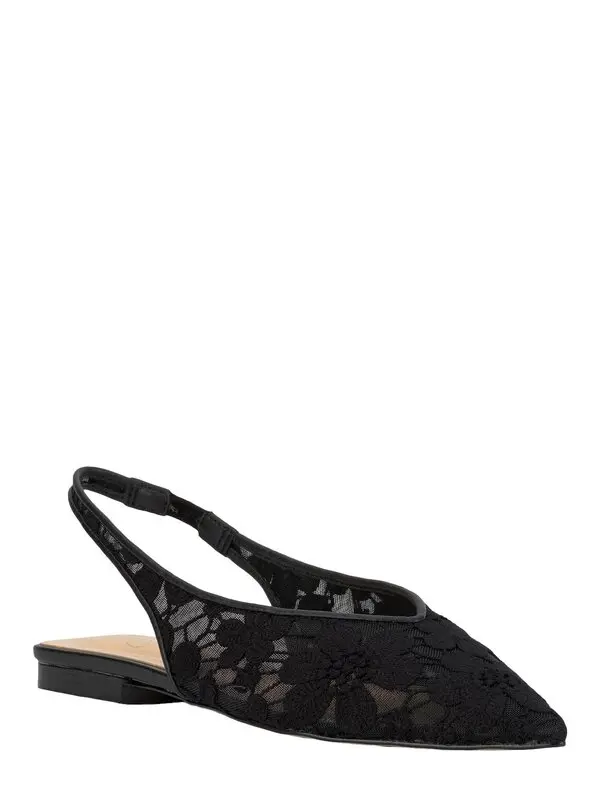 Jessica Simpson Mezzah Slingback Flat - Black