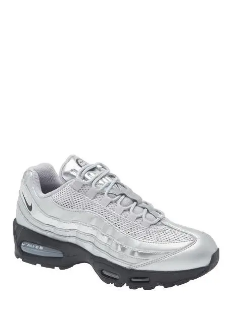 Nike Air Max 95 Big Bubble Sneakers - Metallic Silver/black/black