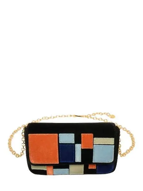 Lele Sadoughi Mondrian Belt Bag - Composition