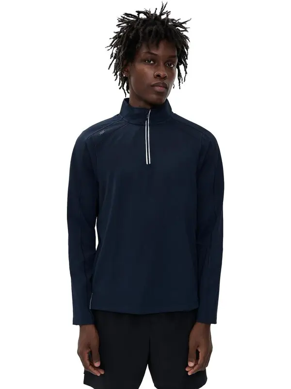 RHONE Rise Quarter Zip - True Navy