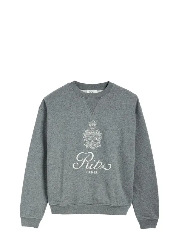 FRAME Ritz Sweatshirt - Heather Grey