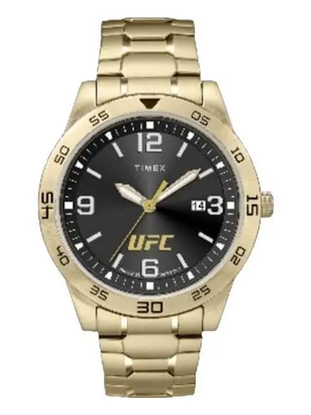 Timex® X Ufc Legend Date Watch - Stainless Steel