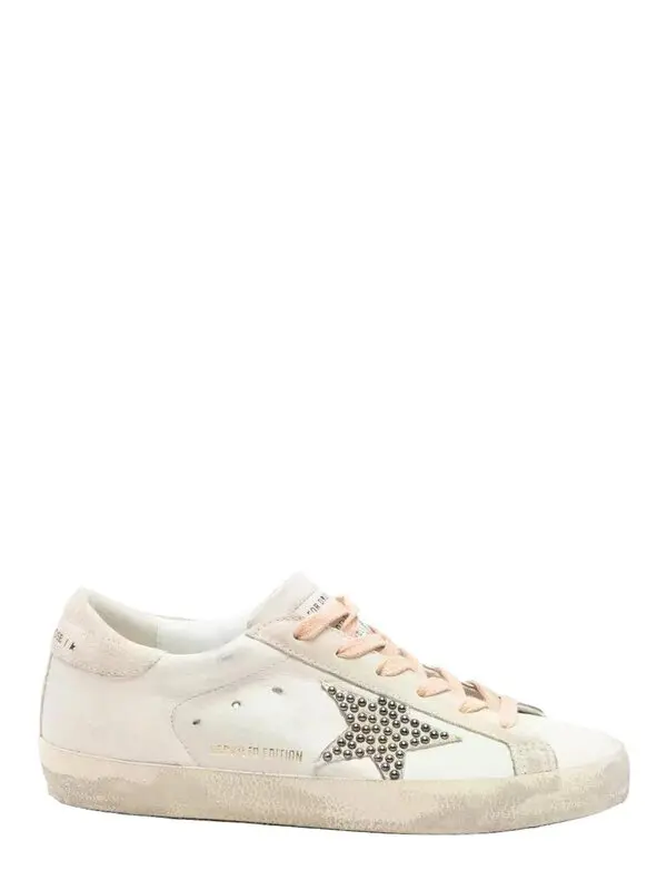 GOLDEN GOOSE Super-star Lace-up Sneakers - Neutrals