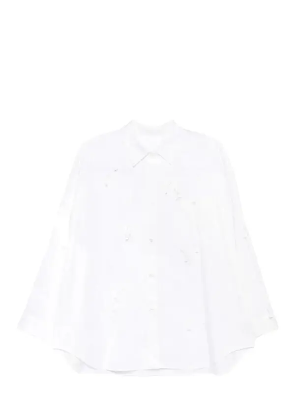 JNBY Graphic-embellishment Shirt - White
