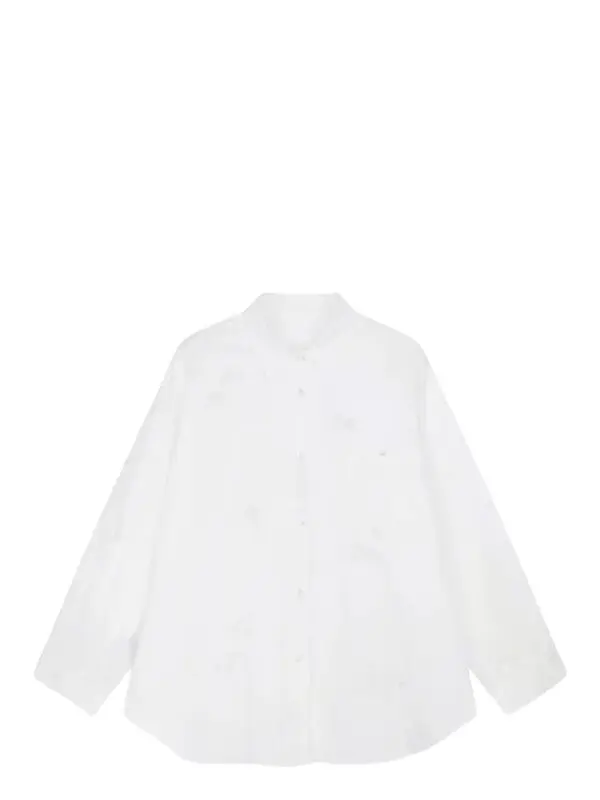 JNBY Graphic-embellishment Shirt - White