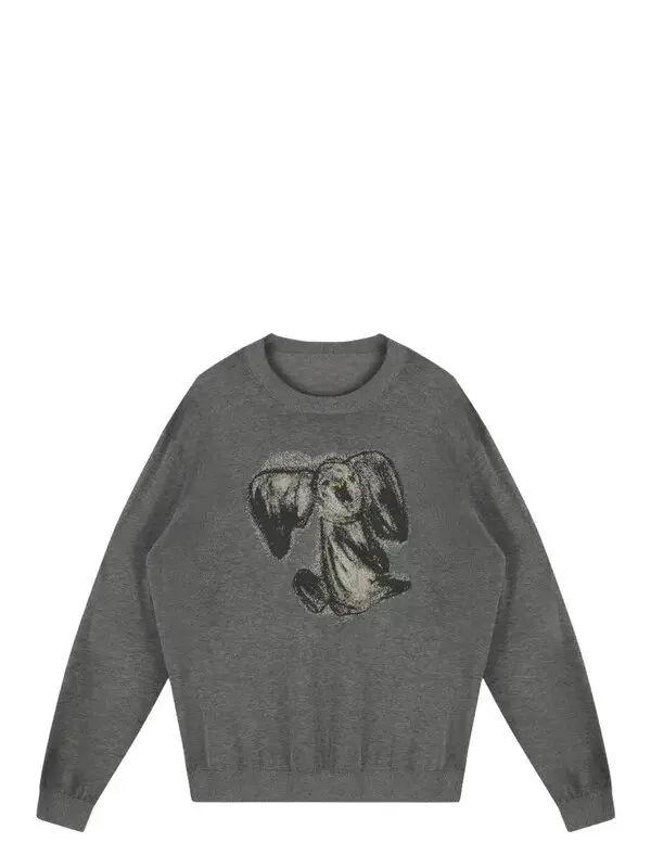 JNBY Patterned Knit Top - Grey