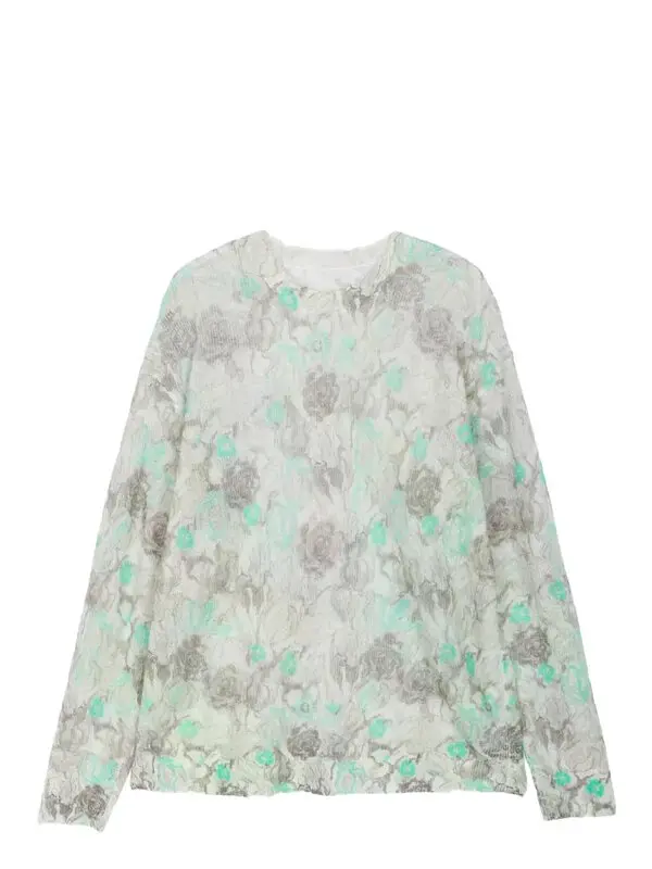 JNBY Floral Knit Top - Brown