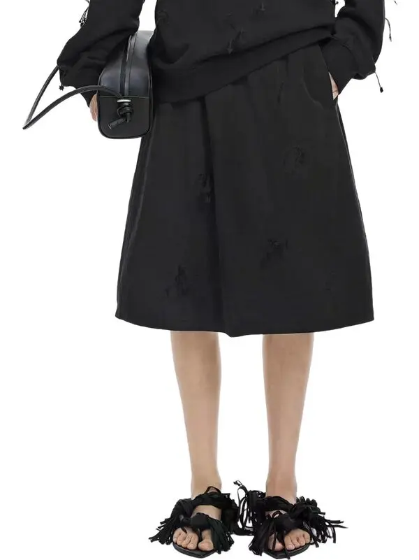 JNBY Arrow-embellished Skirt - Black
