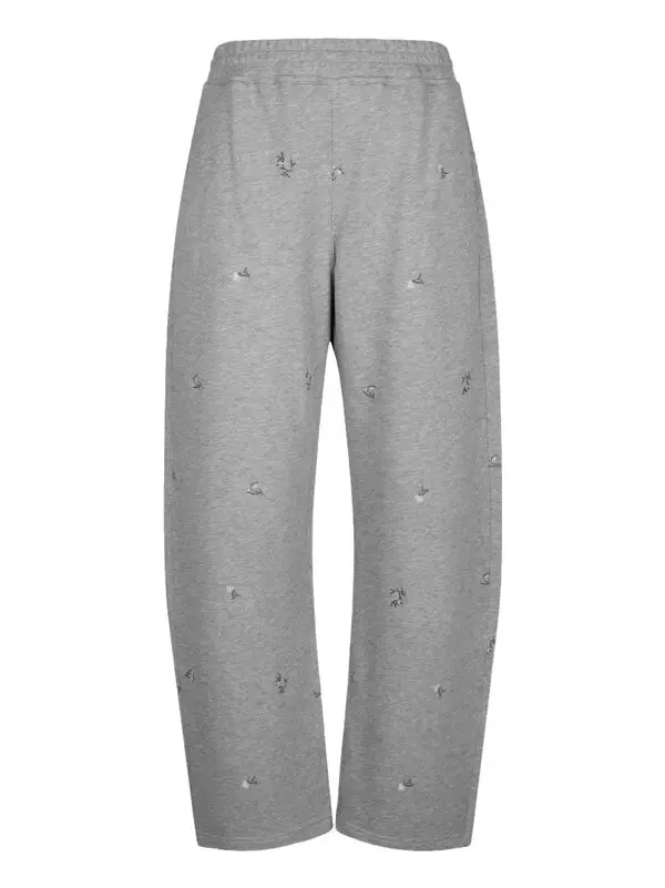 JNBY Embroidered Track Pants - Grey