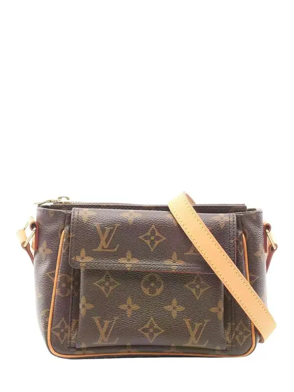 LOUIS VUITTON 2005 Monogram Viva Cite Pm - Brown