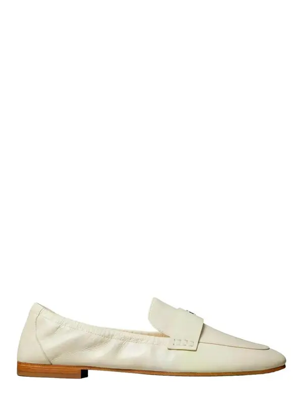 Tory Burch Ballet Ruched-detail Loafers - Neutrals