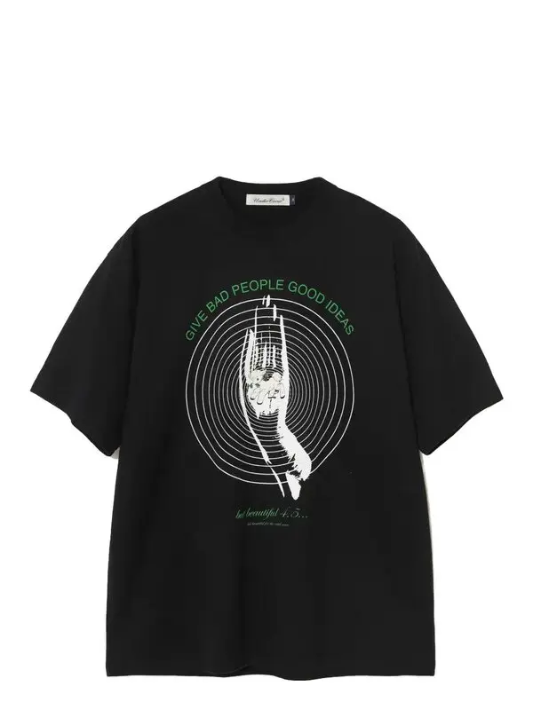 UNDERCOVERISM Graphic Print T-shirt - Black