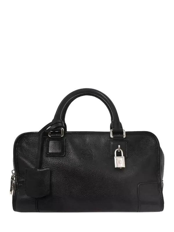 Loewe 2011 Amazona 28 Leather Tote - Black