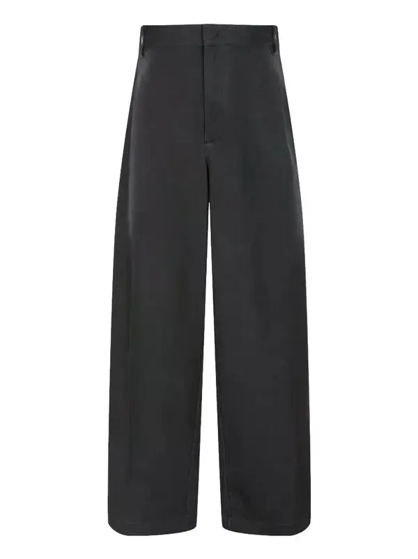 CROQUIS Loose Tapered Pants - Black