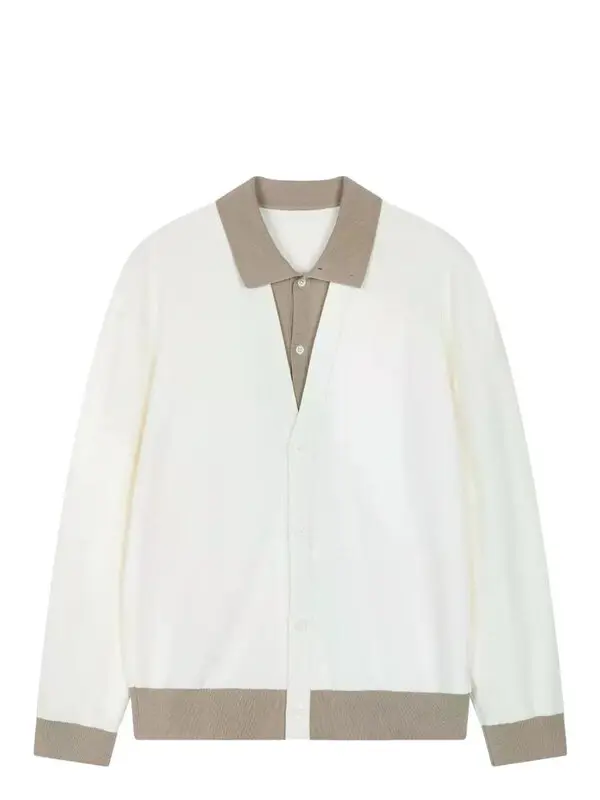 CROQUIS Layered Cardigan - Neutrals