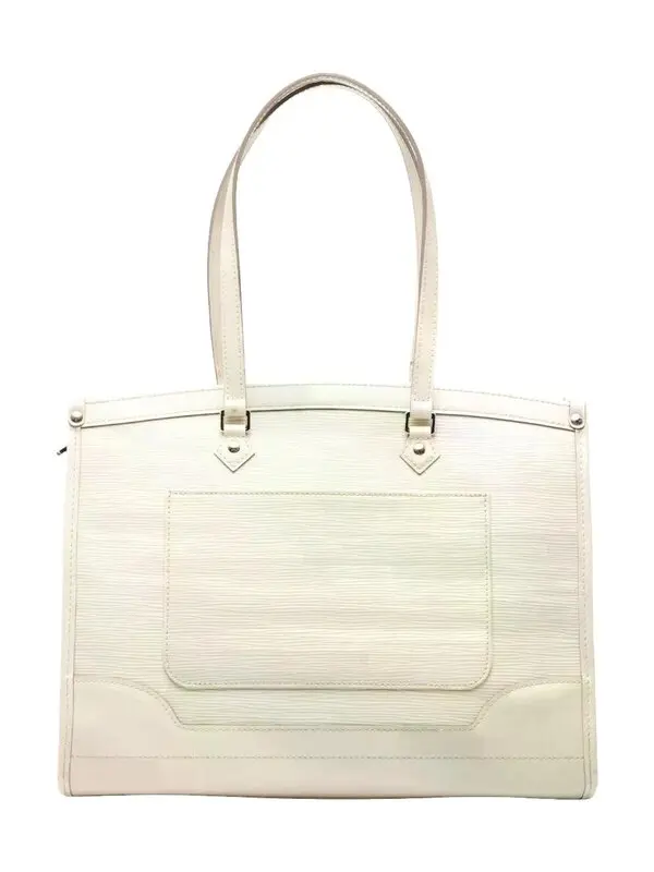 LOUIS VUITTON 2011 Epi Madeleine Gm Shoulder Bag - White